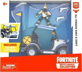 FORTNITE Herní set Battle Royale W2 / Auto s figurkou a doplňky / plas