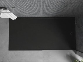 Mexen Amon, SMC obdélníková sprchová vanička 140 x 80 cm, černá, 4F708014