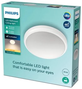 Philips - LED Koupelnové stropní svítidlo DORIS LED/6W/230V 2700K IP44