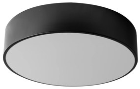 Toolight - Stropní lampa 40 cm kulatá 4xE27 60W App642-3c, černá, OSW-00090