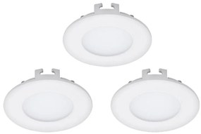 Eglo 94732 - SADA 3x LED Podhledové svítidlo FUEVA 1 1xLED/2,7W/230V
