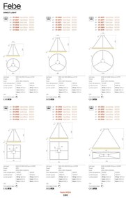 Redo 01-2837 - LED Stmívatelné nástěnné svítidlo FEBE LED/24W/230V černá