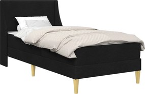 Rám postele s matrací s čelo Polyester 3414706