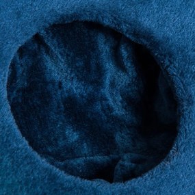 Goleto Škrabadlo pro kočky 48x50x35 cm | tmavě modré