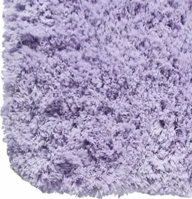 MSV MICROFIBER levandulová / Koupelnová předložka / 40 x 60 cm / mikro