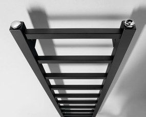 Sapho Sapho, MAKRO LIGHT topné těleso 300x1140 mm, černá mat, IR444TB