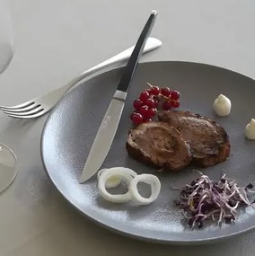 Pinti Inox Steakový nůž AUDREY / Sada 6 ks / vroubkovaná čepel 20 cm /