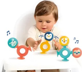 Ludi Smac Pop / Sada chrastítek / s přísavkami / od 10 měsíců