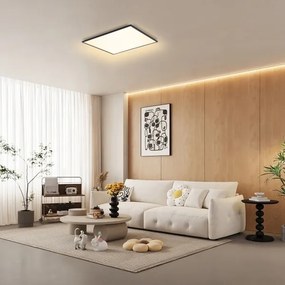 Brilagi - LED Stmívatelné svítidlo SLIMFRAME LED/58W/230V 60x60 cm černá + DO