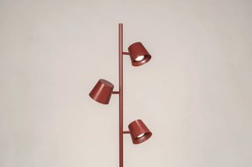 Stojací lampa Snap Fosca Red Trio