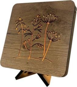 Li-Go "Lipnice" lampa 19x19 cm provedení povrchu: dub světlý