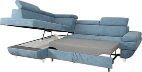 Casarredo - Komfort nábytek Rohová sedací souprava BOSCHI rozkládací s úĺožným prostorem, levá, látky A1 | potah: lena 27