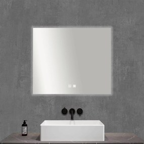 TUANA - Koupelnové LED zrcadlo Mero - 60x70 cm