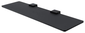 Černá police do koupelny z Plexiglas, 60 cm NIMCO KIBO černá Ki-X360-C-90