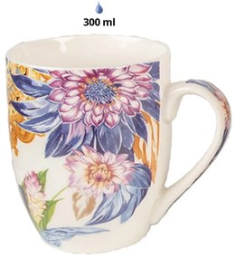 Set 4 porcelánových hrnků Tijn – 300 ml