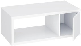 OnaDnes -20% Bílý lakovaný konferenční stolek TEMAHOME Berlin 105 x 55 cm