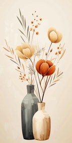 XXXLutz MALBA NA PLÁTNĚ, zátiší, 20/40 cm Euroart - Obrazy na plátně - 005721101101