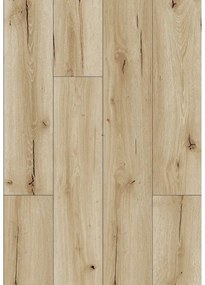 Mexen Sun Valley, vinylová podlaha 1240x182 mm SPC 6,5 mm, IXPE 1,5 mm, 4stranná V-drážka, dub, F1006-1240-182-505-4V1-01