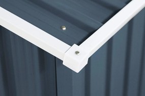 Costway Kůlna na nářadí zahradní kůlna na nářadí včetně kovového základu