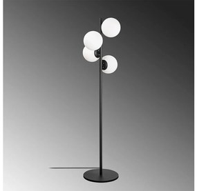 Designová stojanová lampa Qunsia 130 cm černá