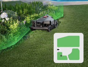 Robotická sekačka Roborock RockMow Z120 LiDAR 2 000 m 2