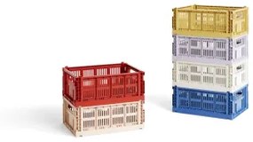 Úložný box Crate Recycled Golden Yellow M HAY