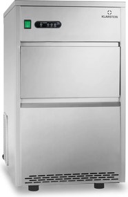 Klarstein Powericer XXL, výrobník ledu, 160 W, 25 kg/den, průmyslové zařízení na výrobu ledu, nerezový