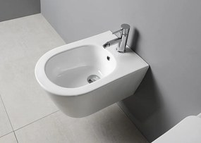 Sapho, AVVA bidet závěsný 35,5x53 cm, bílá, 100324