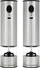 ColeMason Battersea / Elektrický mlýnek / USB-C / dárková sada / 21 cm