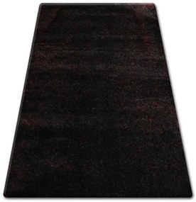 Kusový koberec Shaggy Narin černo červený 200x290cm