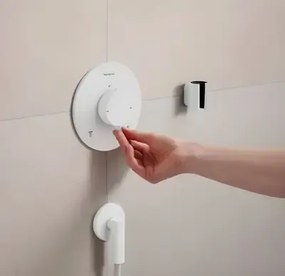 Hansgrohe Termostatická baterie pod omítku matná bílá / Pro 2 spotřebi