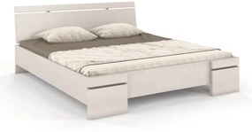Prodloužená postel Sparta - borovice   , Borovice přírodní, 140x220 cm