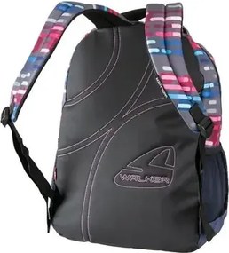 WALKER Školní batoh CLASSIC Lines Blue Pink / 30 l / 45 × 32 × 21 cm