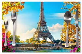 Sablio Prostírání Paříž Eifellova věž Flowers: 40x30cm