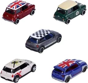 MAJORETTE Dárková sada MINI / Kovová autíčka / volnoběžná / 1:64 / 5 k
