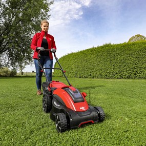 AL-KO Solo 3833 Li P Aku sekačka včetně baterie 36 V, záběr 37 cm, bez pojezdu, Easy Pro (127784) – Servis ČR