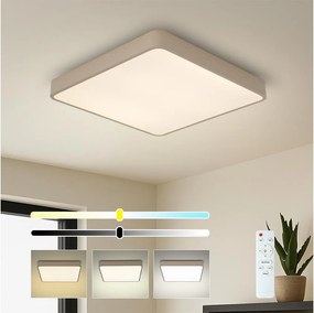 Brilagi-LED Stm. str. sv. POOL SQUARE LED/48W/230V 3000-6000K 50x50 cm béžová+DO