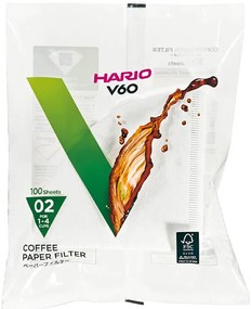 Hario Papírové filtry V60-02 bělené EU (100 ks)