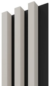 Dřevěná lamela LINEA SLIM 3 - japandi / černá 265x15x3 cm cena za balení