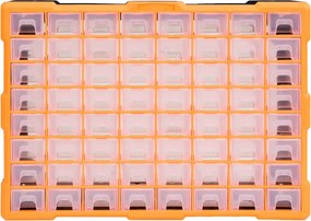 Organizér se 64 zásuvkami 52 x 16 x 37,5 cm 147579