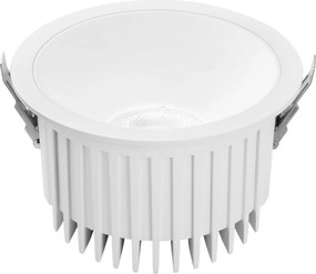 FAN INC-QUANTUM-R40-BCO Zápustné venkovní svítidlo LED Quantum, hliník, bílé, 40 W, 4300 lm, CCT, 18,5 x 18,5 x 10,9 cm, IP44 - FANEUROPE