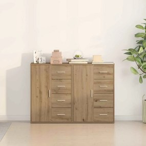 Servírovací skříň 2 ks Artisanový dub 60 x 31 x 84 cm 3334312