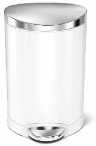 Simplehuman Koše - Odpadkový koš 6 l, bílá CW1835CB