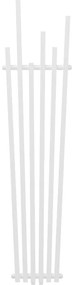 Mexen Omaha, topné těleso 1800 x 420 mm, 655 W, bílá, W208-1800-420-00-20