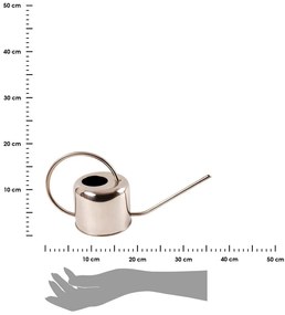 Konev na zalévání Simple, 1,1 l, stříbrná