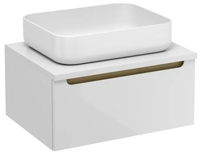 Koupelnová skříňka pod umyvadlo Naturel Stilla 60x30x45 cm bílá STILLAD06007DBI