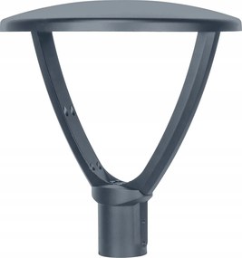Led pouliční lampa Průmyslová silniční lampa 59W 7375lm 2200K 2700K Šedá