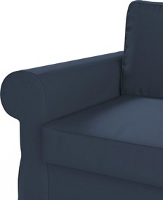 Potah na pohovku IKEA Backabro 2-místná, rozkládací barva tmavě modrá
