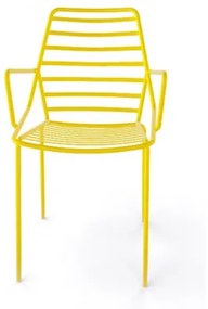 Gaber Kovová židle LINK B Barva plastu Gaber žlutá 02