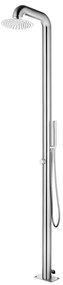 Zahradní sprcha 225 cm nerezová ocel 315941